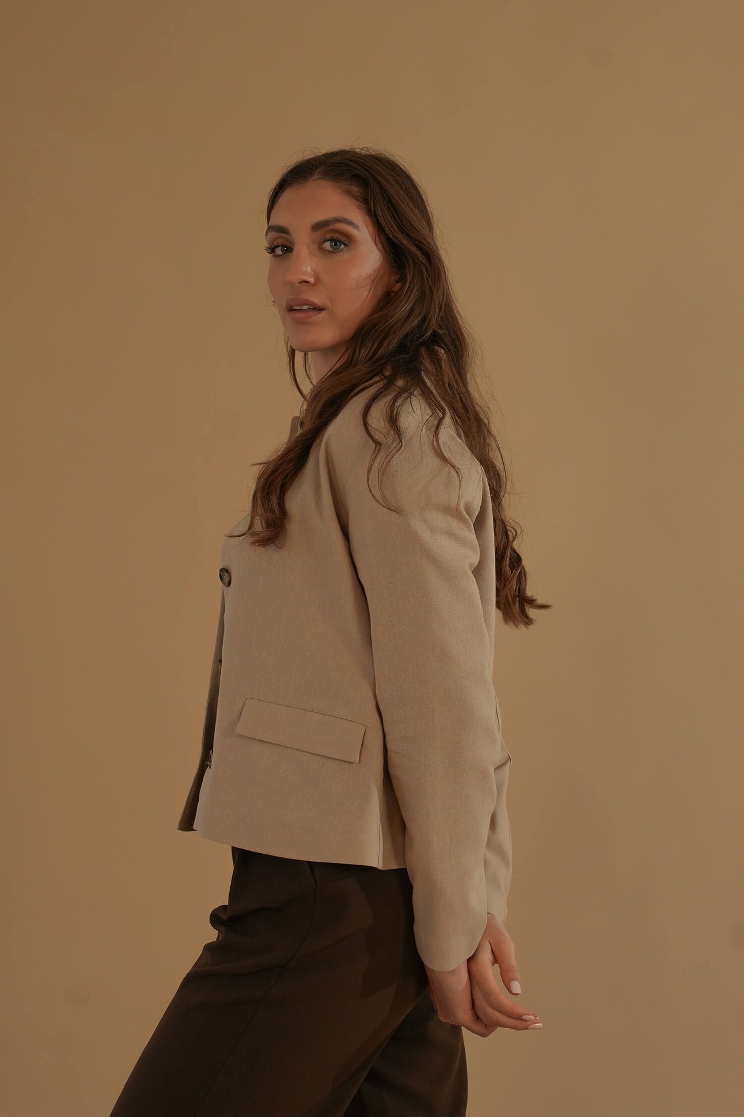 The Masch Blazer #2 Oat – Masch Atelier